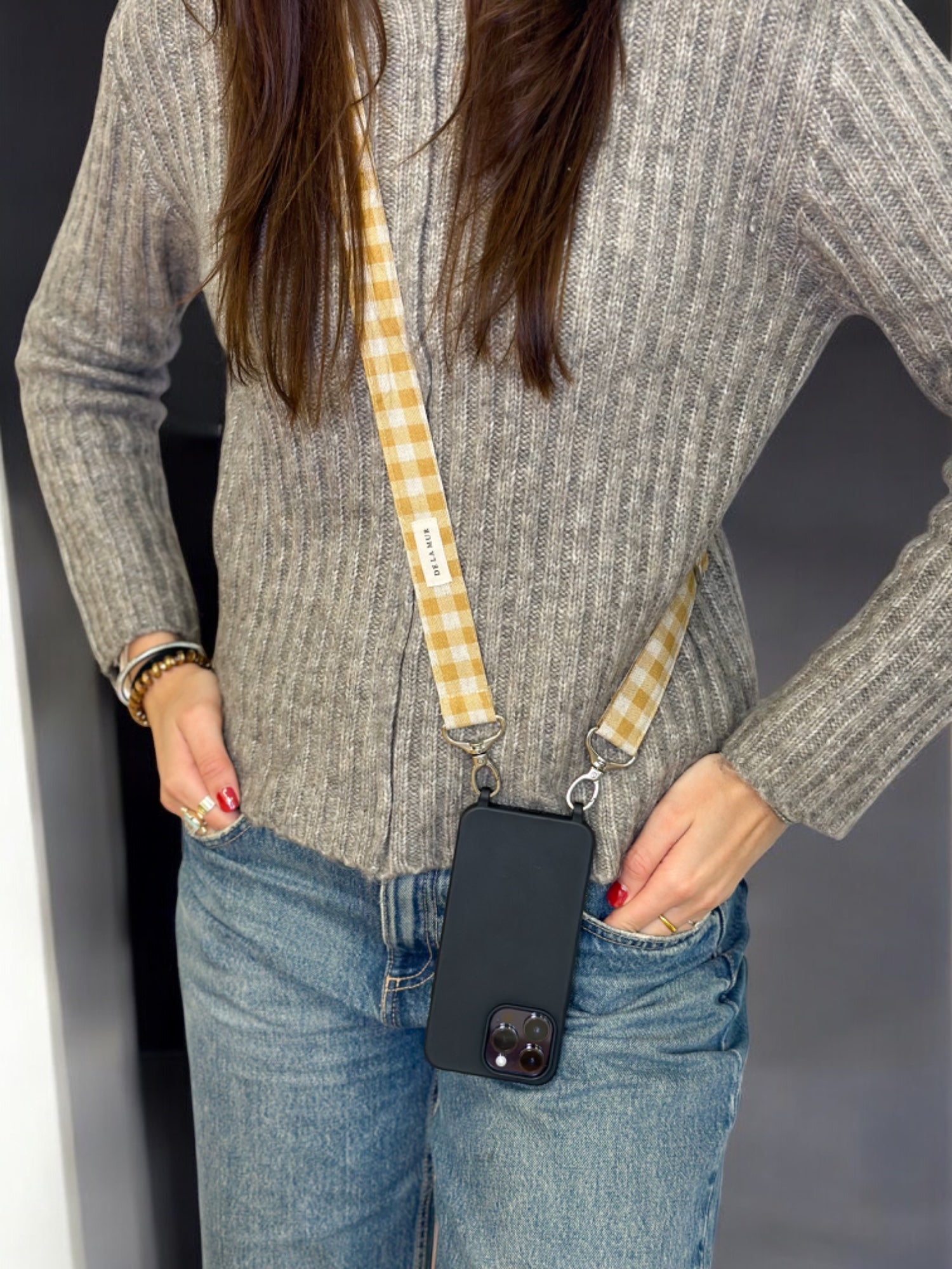 Sol Mobile Phone Band – De la Mur Line Bolsos y Complementos de Tela